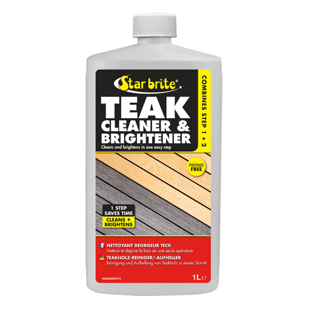 Star Brite detergent tec "Teak Cleaner and Brightener" - 1L - fabricat ...