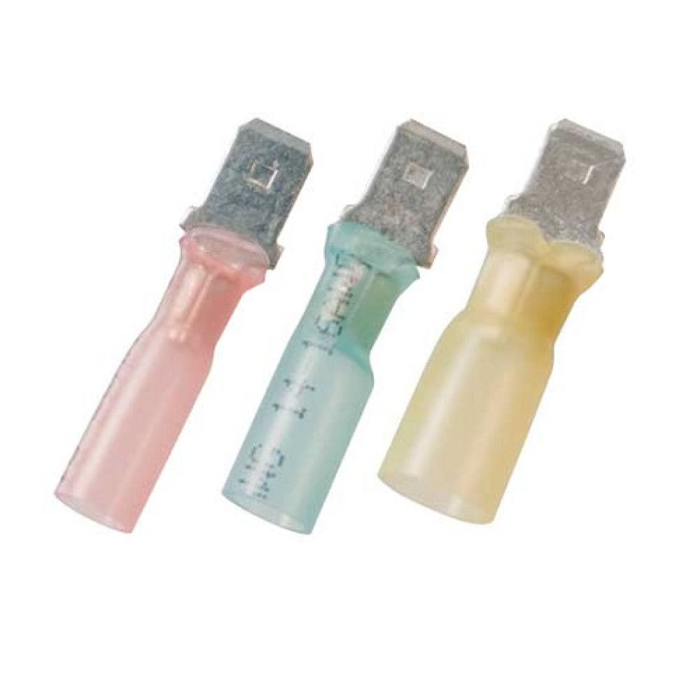 Papuc electric tata plat 6.3mm complet izolat pentru conexiuni electrice