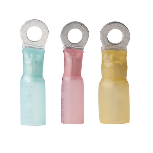 papuc eletcric rotund izolat cu tub termocontractibil